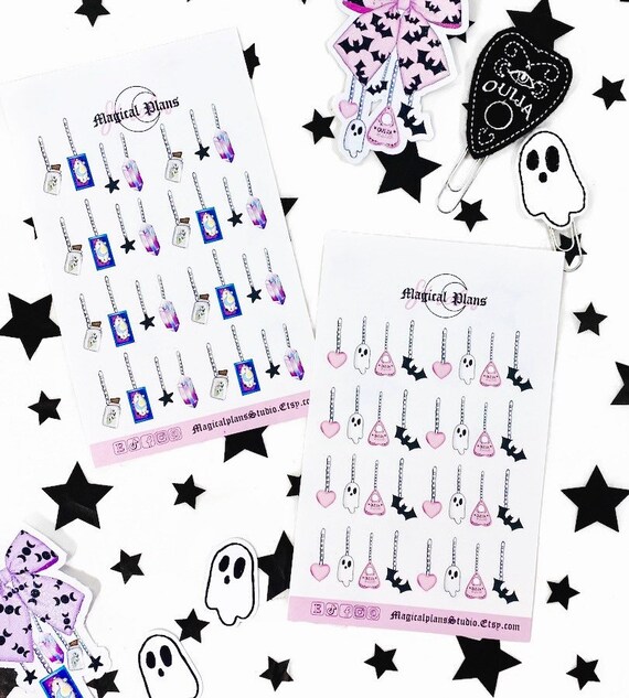 Charm sticker sheet | Etsy