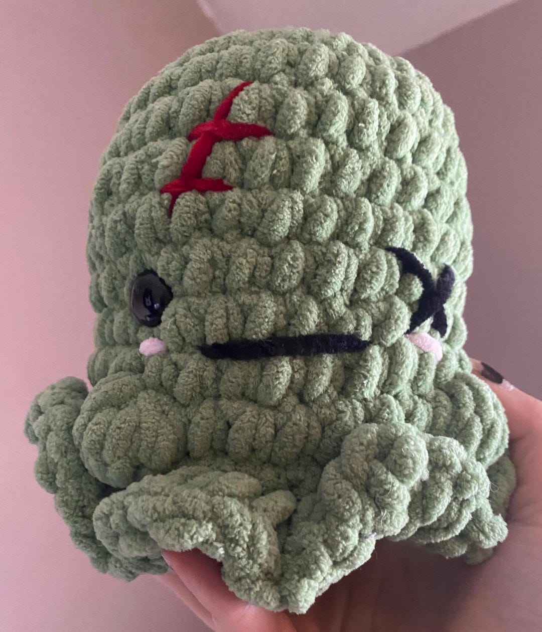 Zombie Ghost Plush, Zombie Plushie, Ghost Teddy, Halloween Plush ...