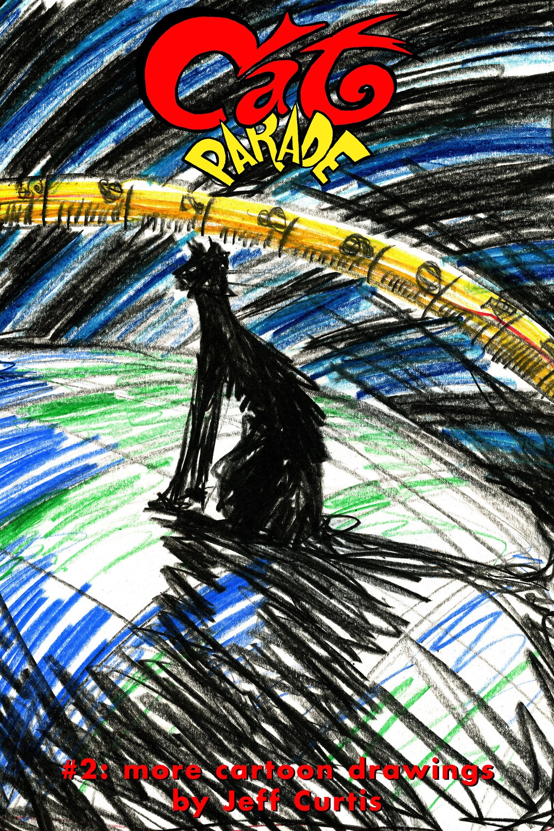 Cat Parade #2: Cartoon Drawings by Jeff Curtis - Etsy