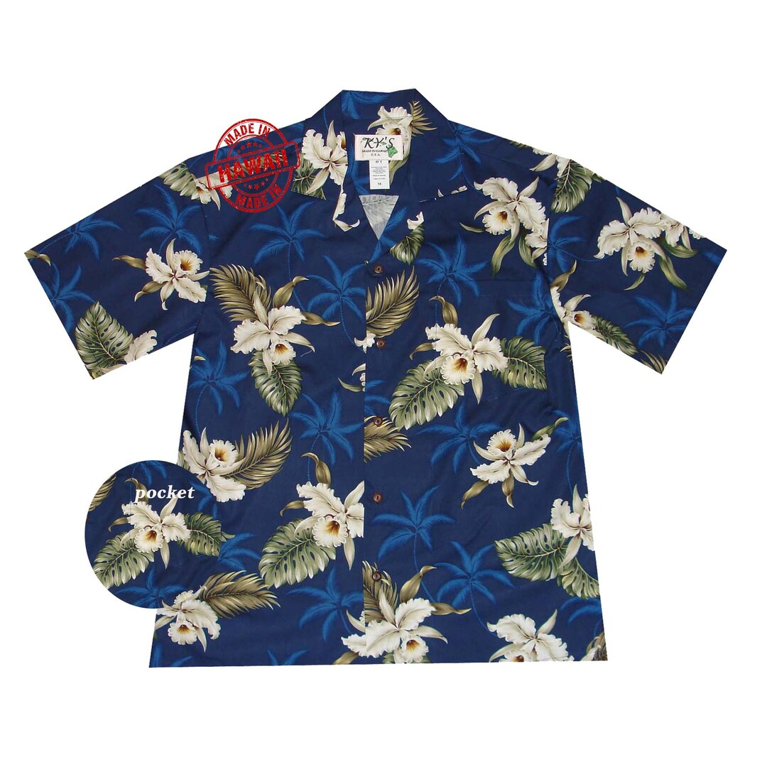Made in Hawaii, Hawaiian /aloha Shirts With Original Orchid Print ...