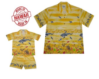 Daddy and Me Hawaiian Shirt - Etsy