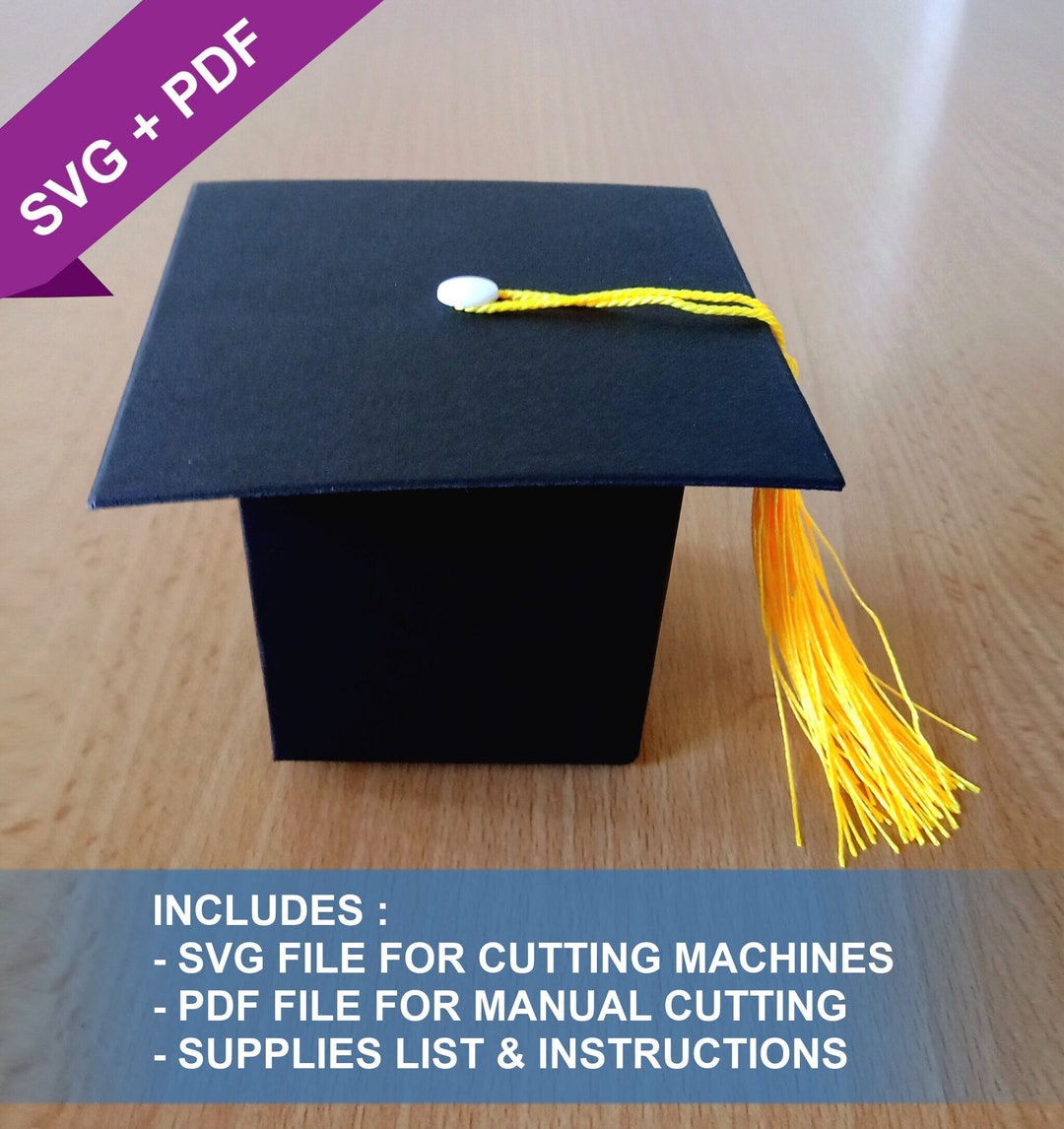 Graduated Gift Boxes SVG and Pdf Digital Download Graduation - Etsy