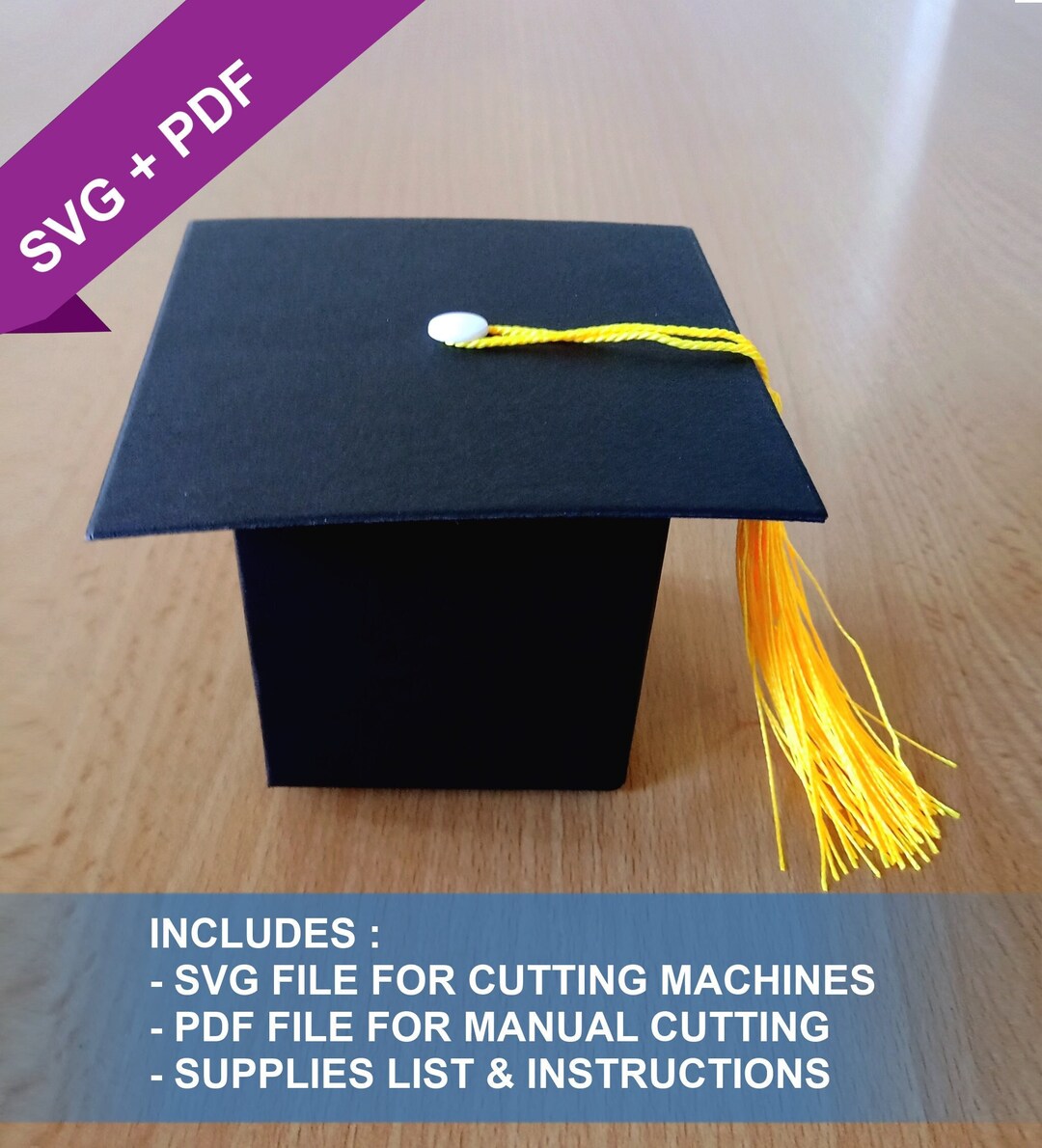 Graduated Gift Boxes SVG and Pdf Digital Download Graduation - Etsy