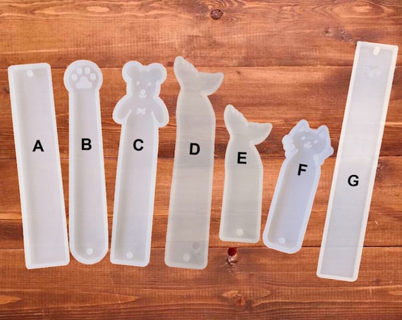 Silicone Mold Bookmarks Resin Bookmark Making Mold Silicone - Etsy