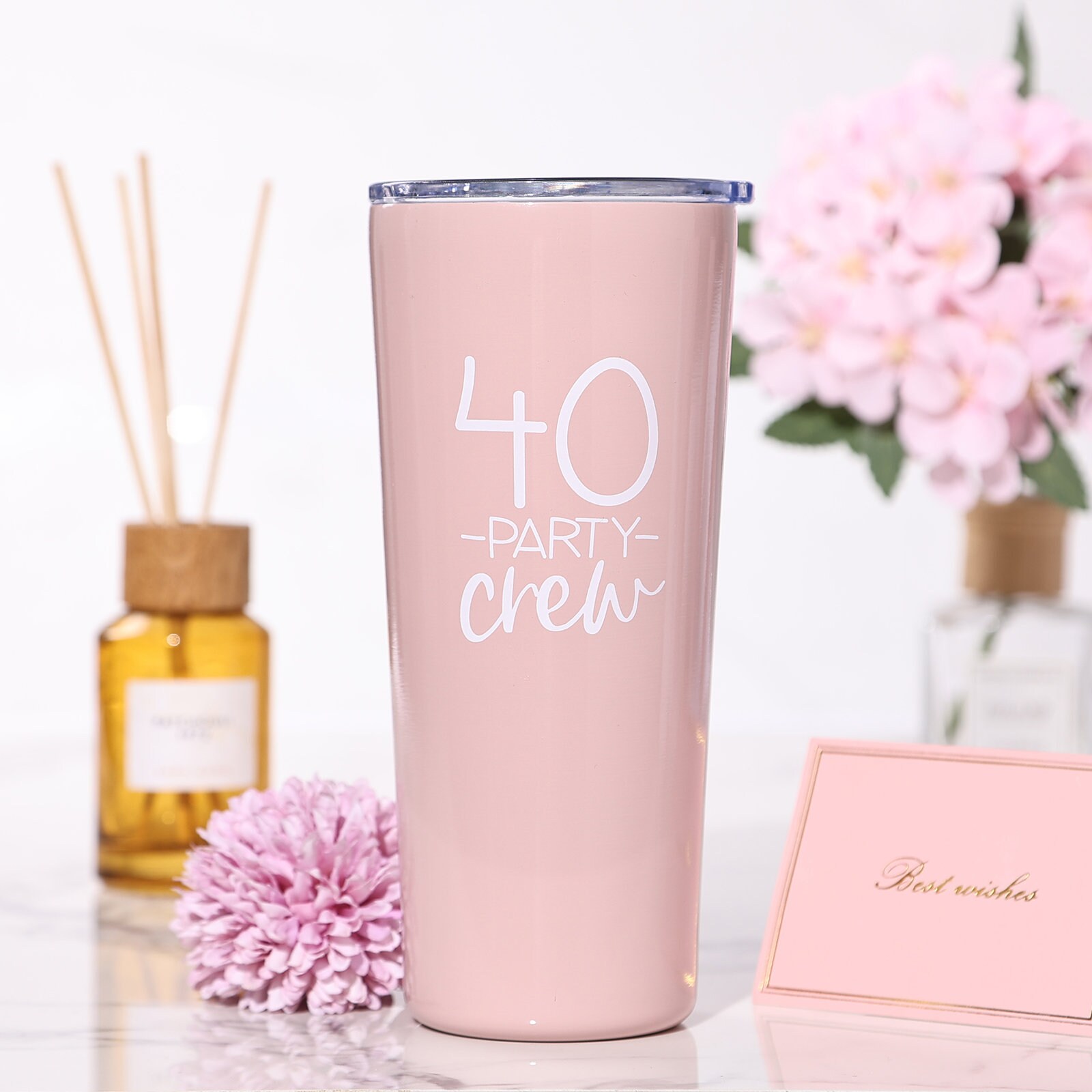40th Birthday Tumblers - 40th Birthday Squad Tumblers - 40 Party Crew ...