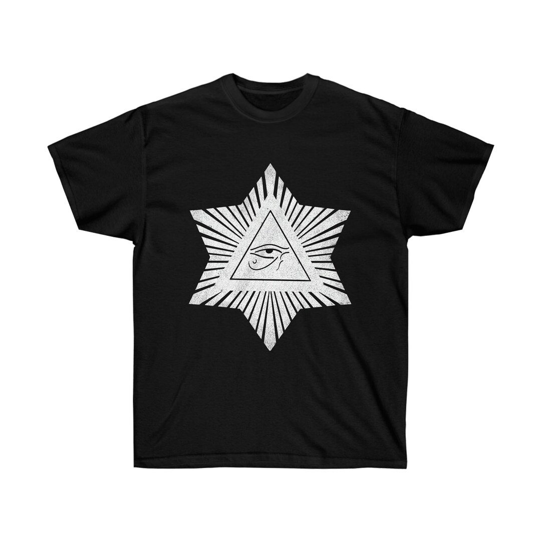 Hexagram Eye of Horus Aleister Crowley Occult Symbol - Etsy