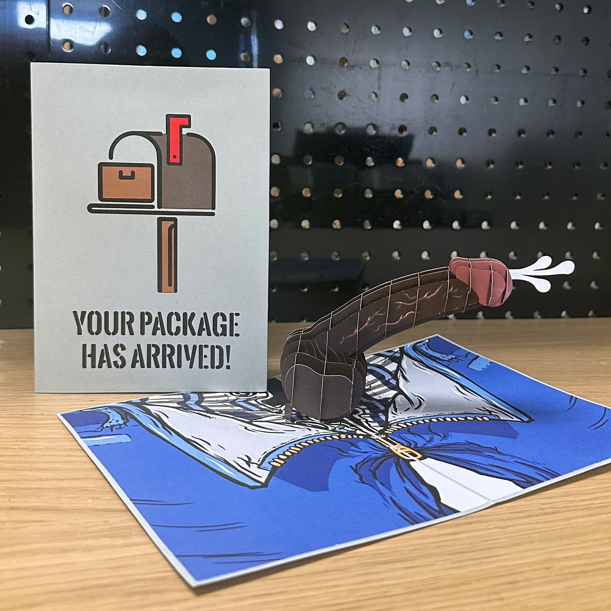 Funny 3D Pop up Penis Card | Naughty Anniversary Gift - Etsy
