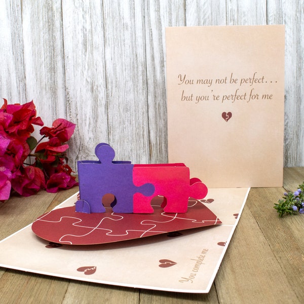 You Complete Me Puzzle Piece Puzzle Piece - Etsy