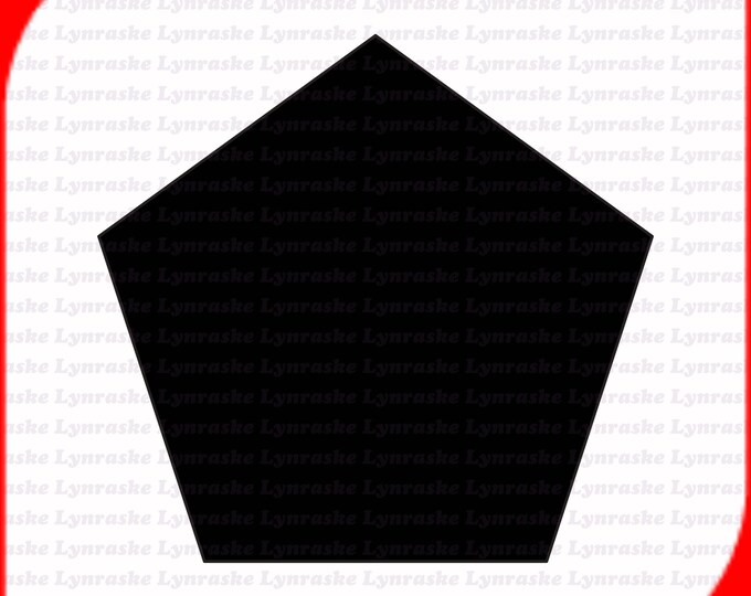 Pentagon Temporary Tattoo Sticker set of 2 - Etsy