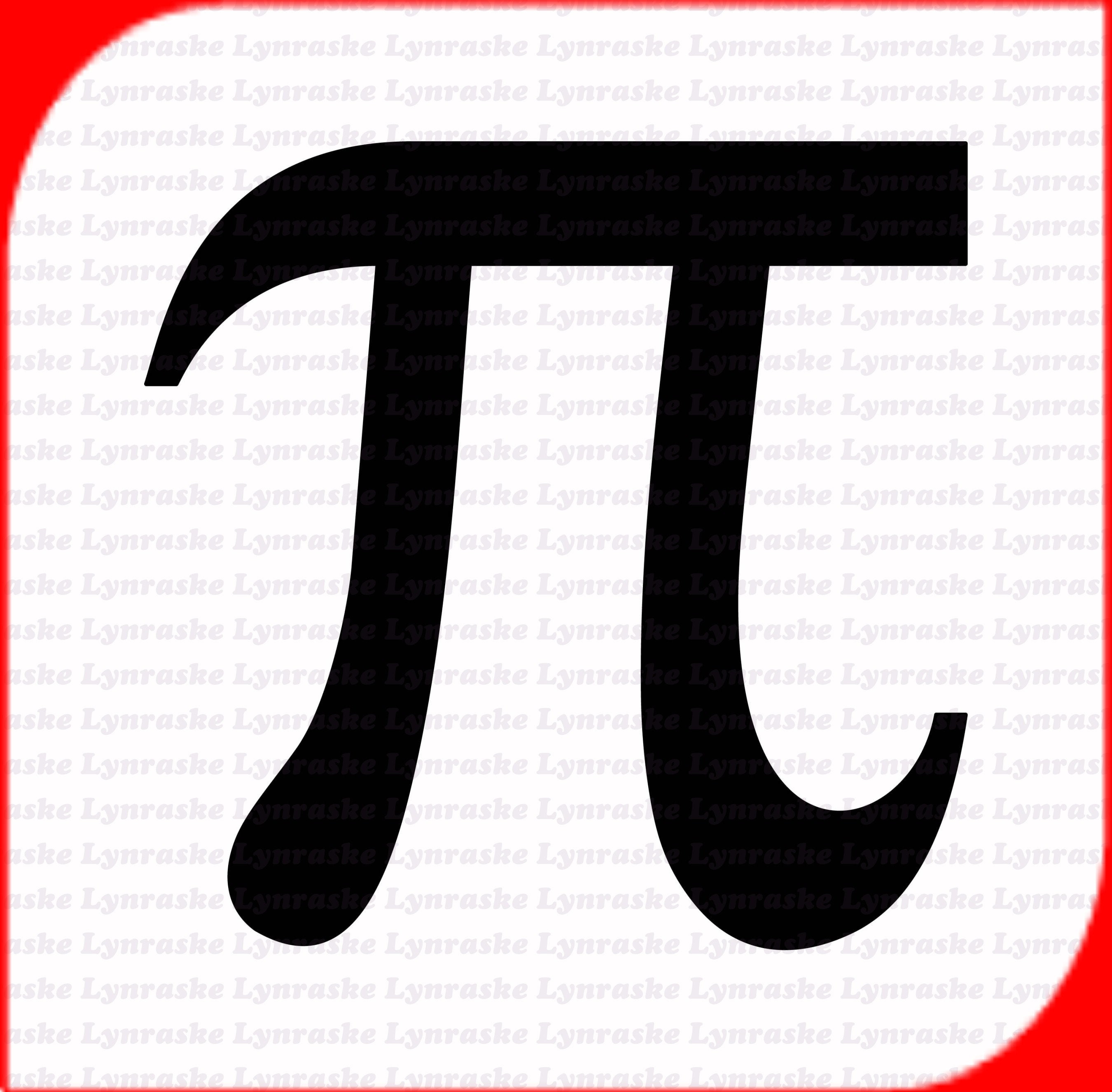 Pi Silhouette SVG Svg Dxf Cricut Silhouette Cut File - Etsy UK