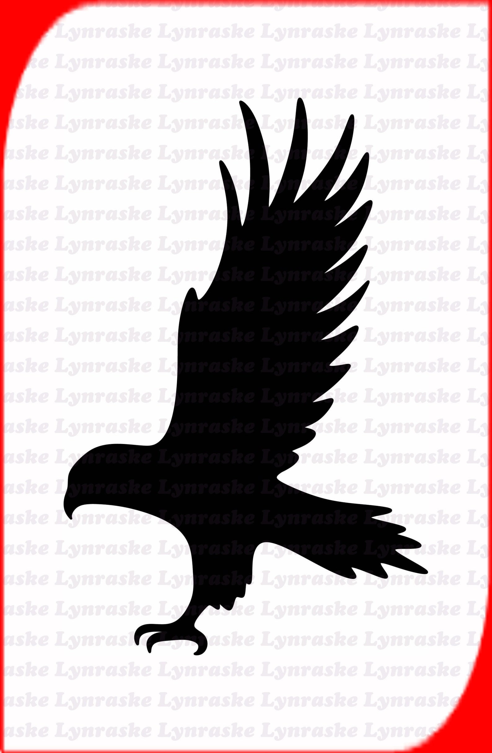 Halcón Silueta SVG svg dxf Cricut Silhouette Cut File - Etsy México