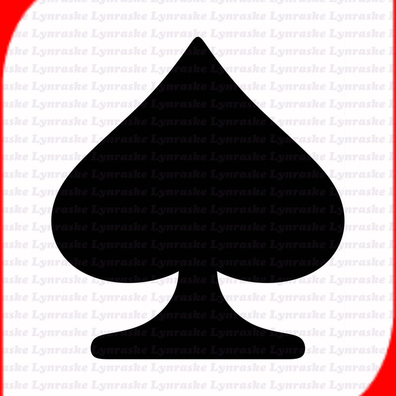 Spades Svg - Etsy