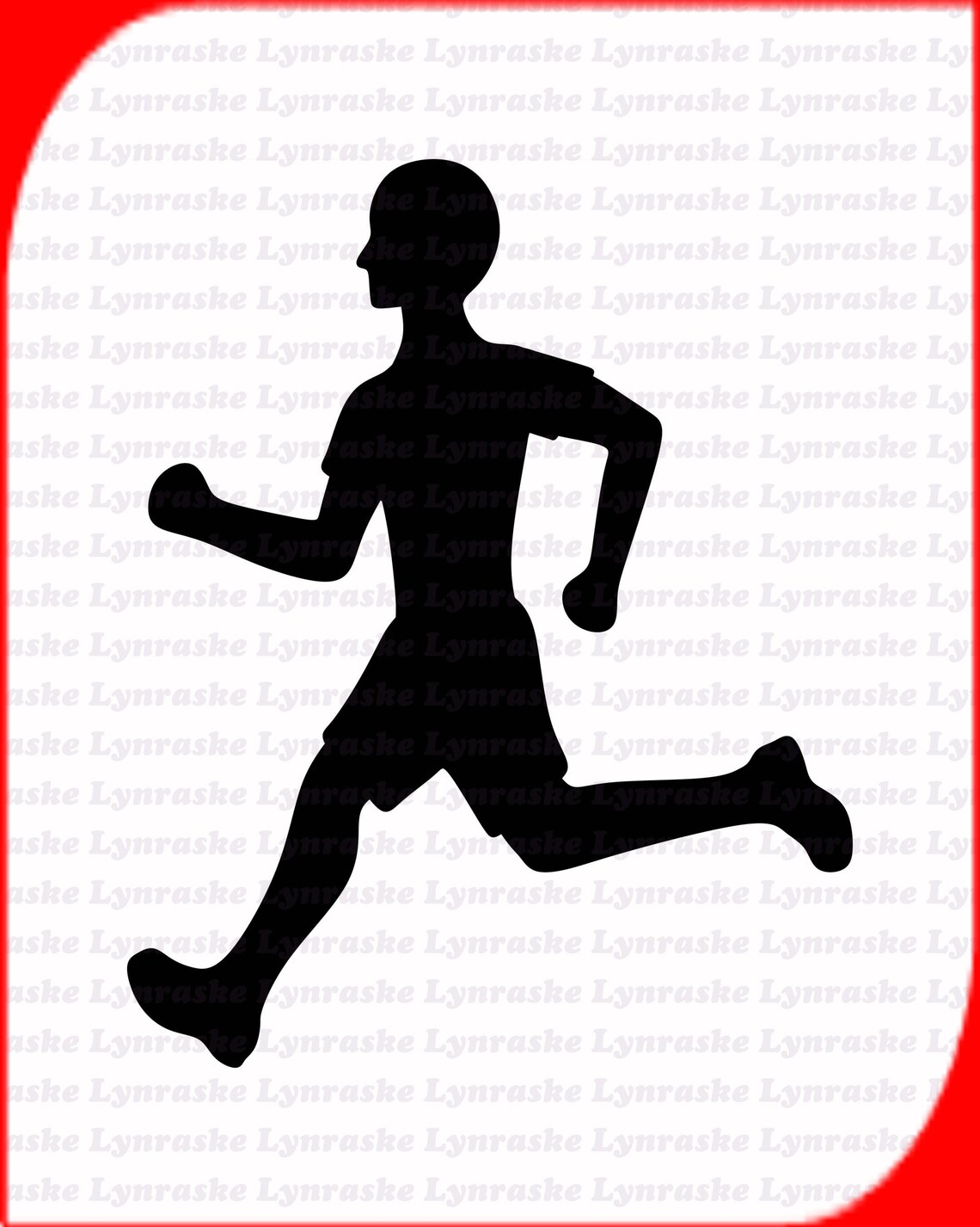 Runner Silhouette SVG Svg Dxf Cricut Silhouette Cut File - Etsy