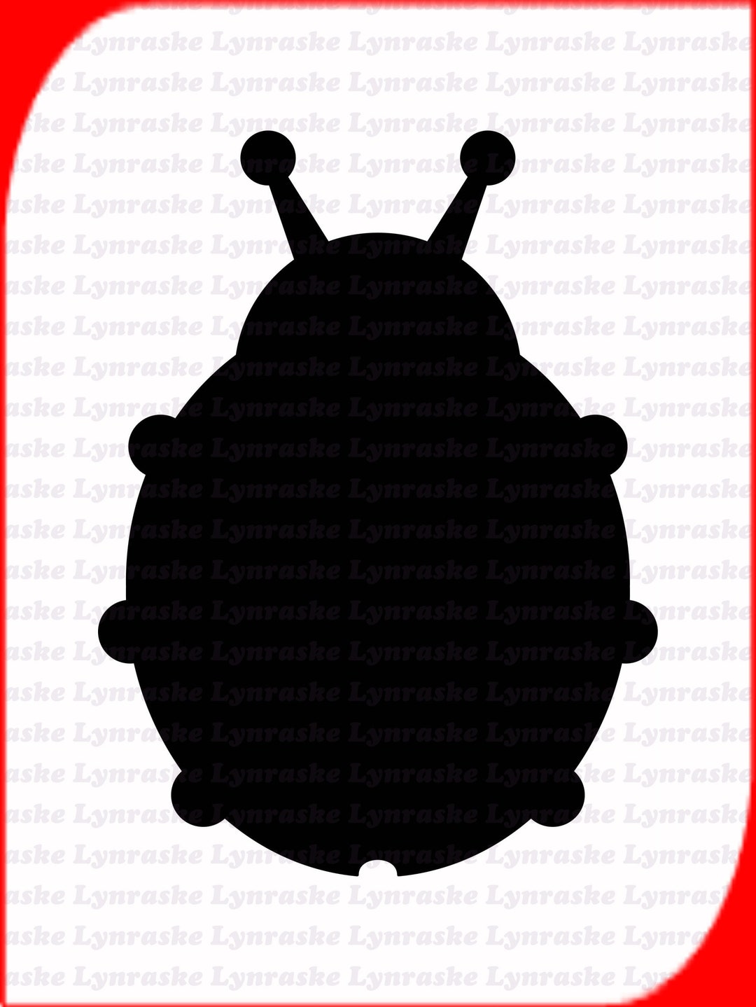 Ladybug Silhouette SVG, Svg, Dxf, Cricut, Silhouette Cut File, Instant ...