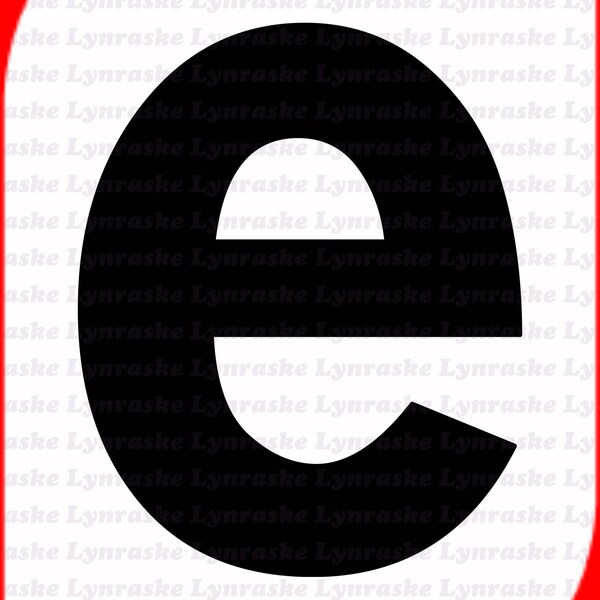 Lowercase E - Etsy