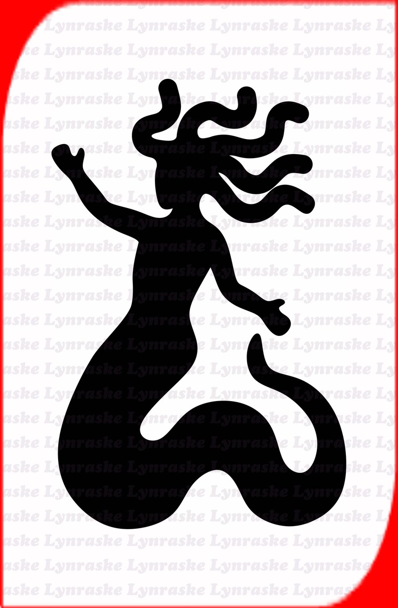 Buy Medusa Silhouette SVG Svg Dxf Cricut Silhouette Cut File Online in ...