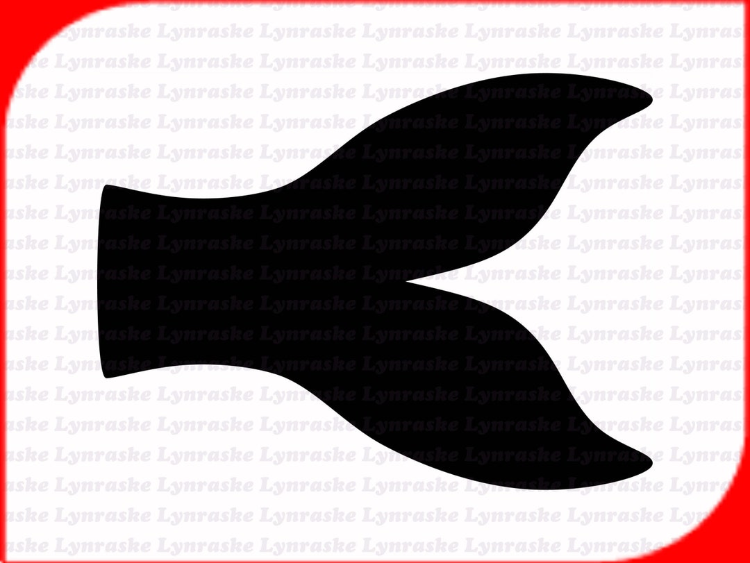 Fish Tail Silhouette SVG, Svg, Dxf, Cricut, Silhouette Cut File ...