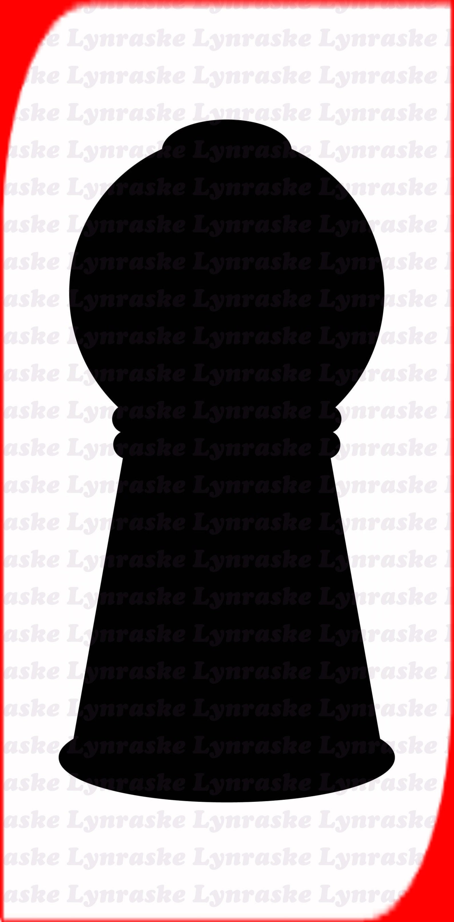 Gumball Machine Silhouette SVG, Svg, Dxf, Cricut, Silhouette Cut File ...