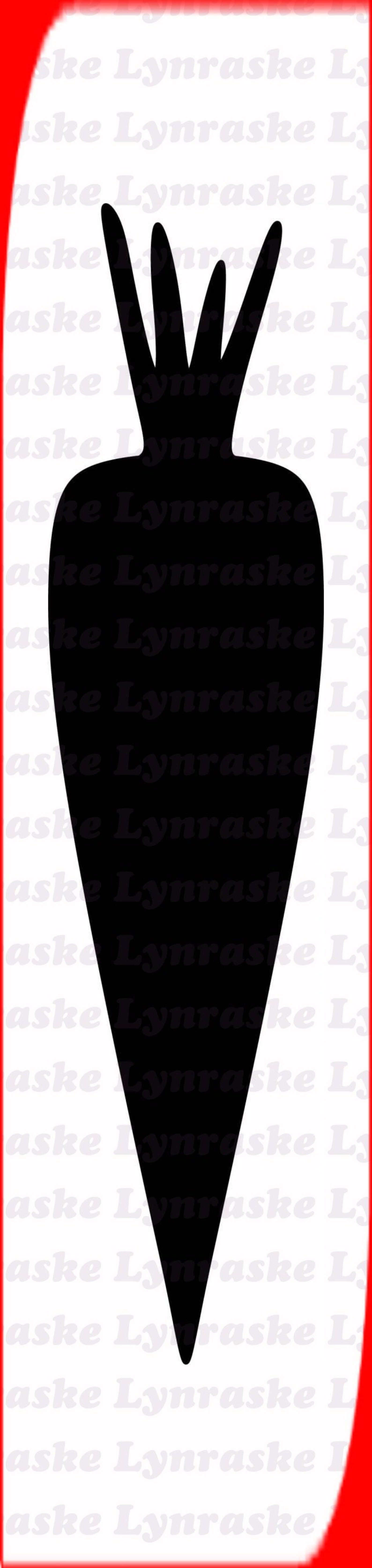 Carrot Silhouette SVG Svg Dxf Cricut Silhouette Cut File - Etsy