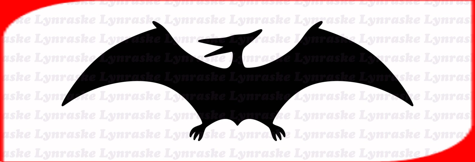 Pterodactyl Silhouette SVG, Svg, Dxf, Cricut, Silhouette Cut File ...