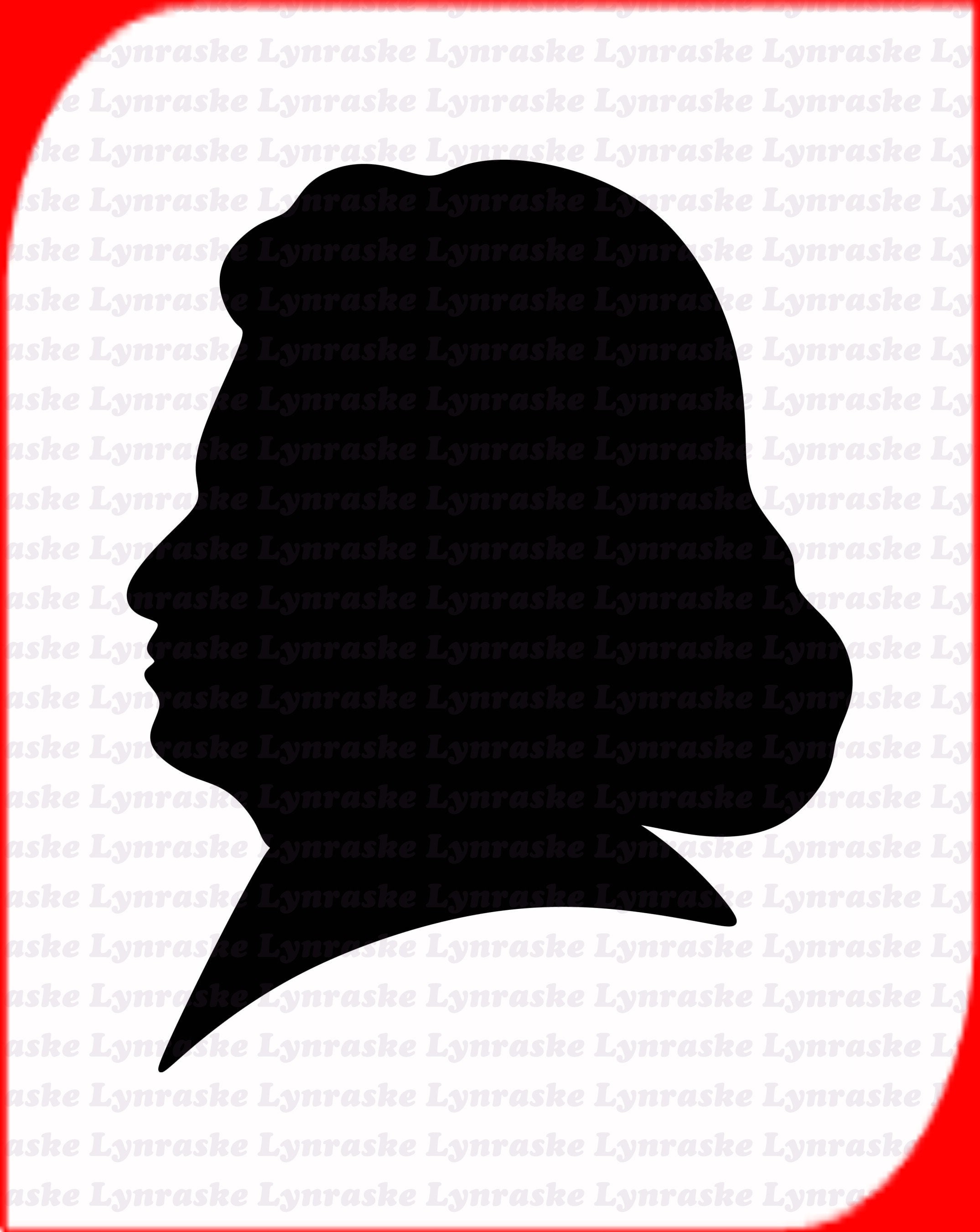 Beethoven Silhouette SVG, Svg, Dxf, Cricut, Silhouette Cut File ...