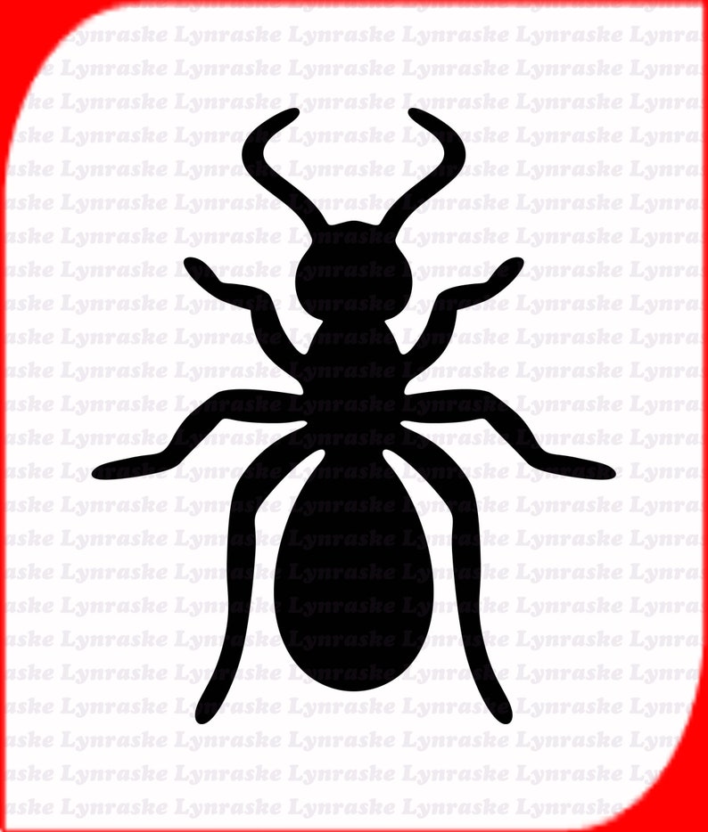 Ant Silhouette SVG Svg Dxf Cricut Silhouette Cut File - Etsy