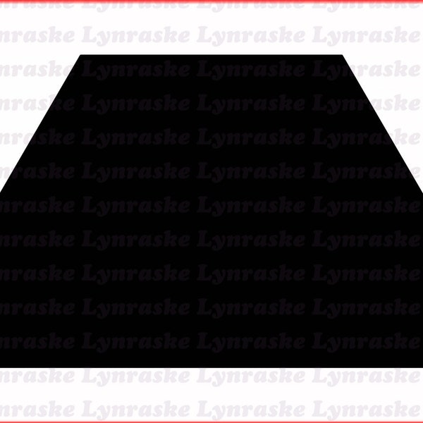 Trapezoid Silhouette Svg - Etsy