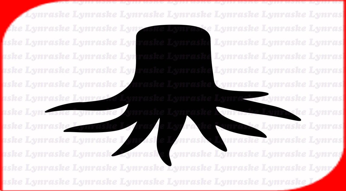 Tree Stump Silhouette SVG Svg Dxf Cricut Silhouette Cut - Etsy
