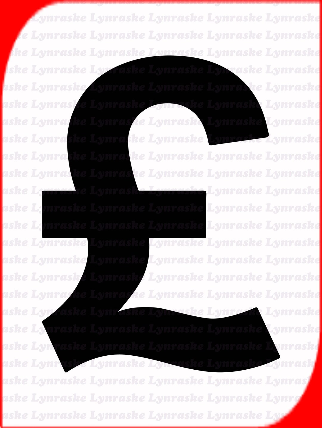 Pound Sign Silhouette SVG, Svg, Dxf, Cricut, Silhouette Cut File ...