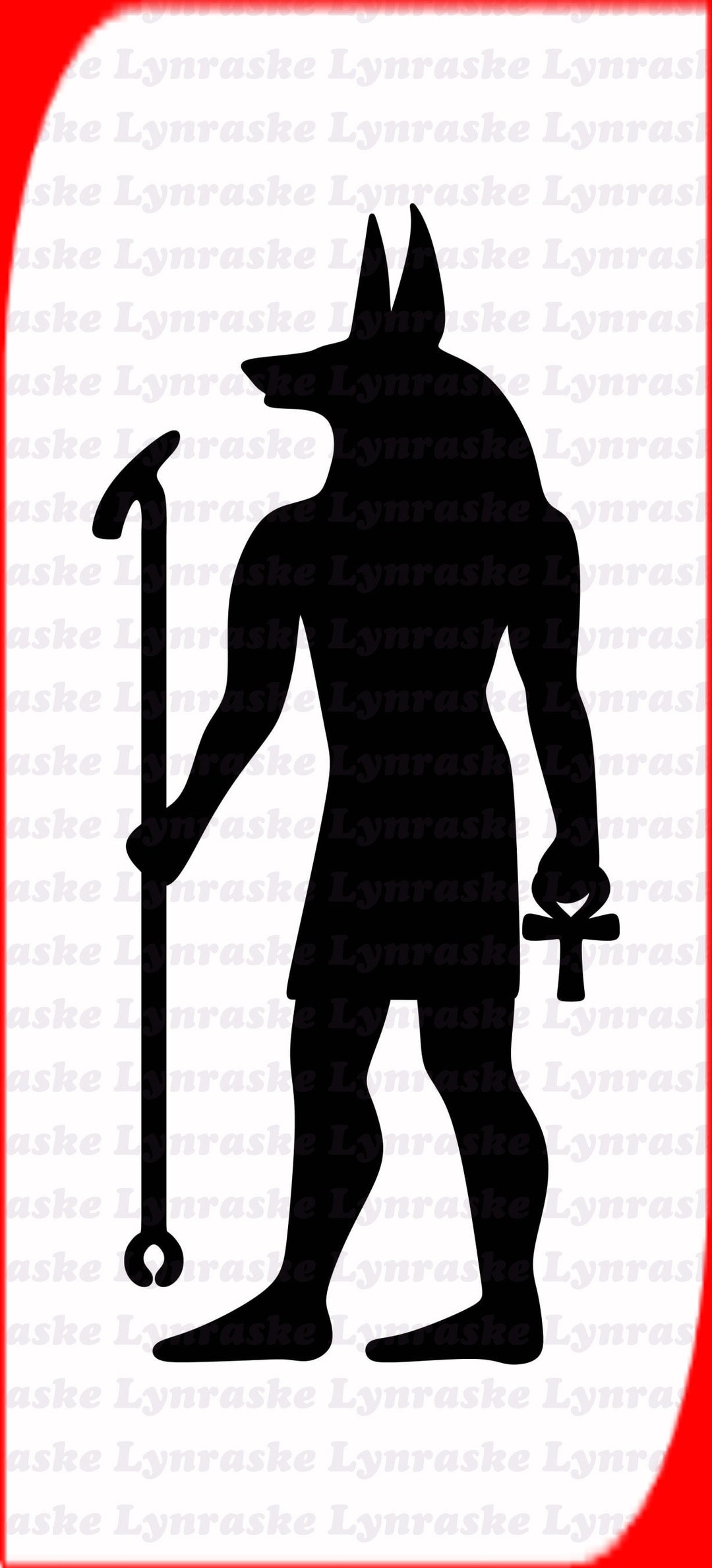 Anubis Silhouette SVG, svg, dxf, Cricut, Silhouette Cut File, Instant ...
