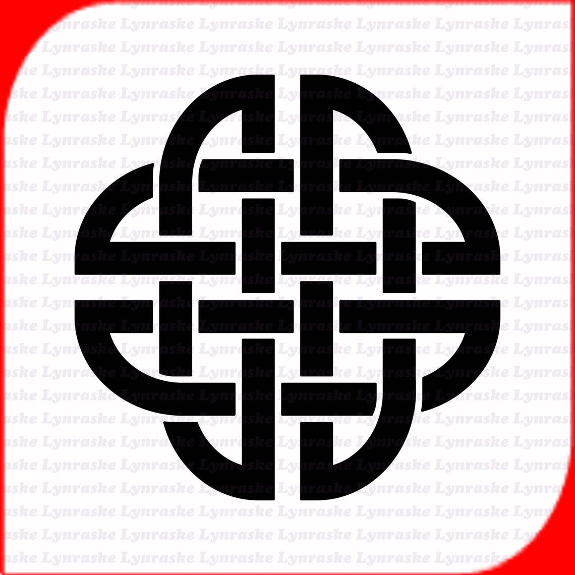 Celtic Knot Silhouette SVG Svg Dxf Cricut Silhouette Cut | Etsy