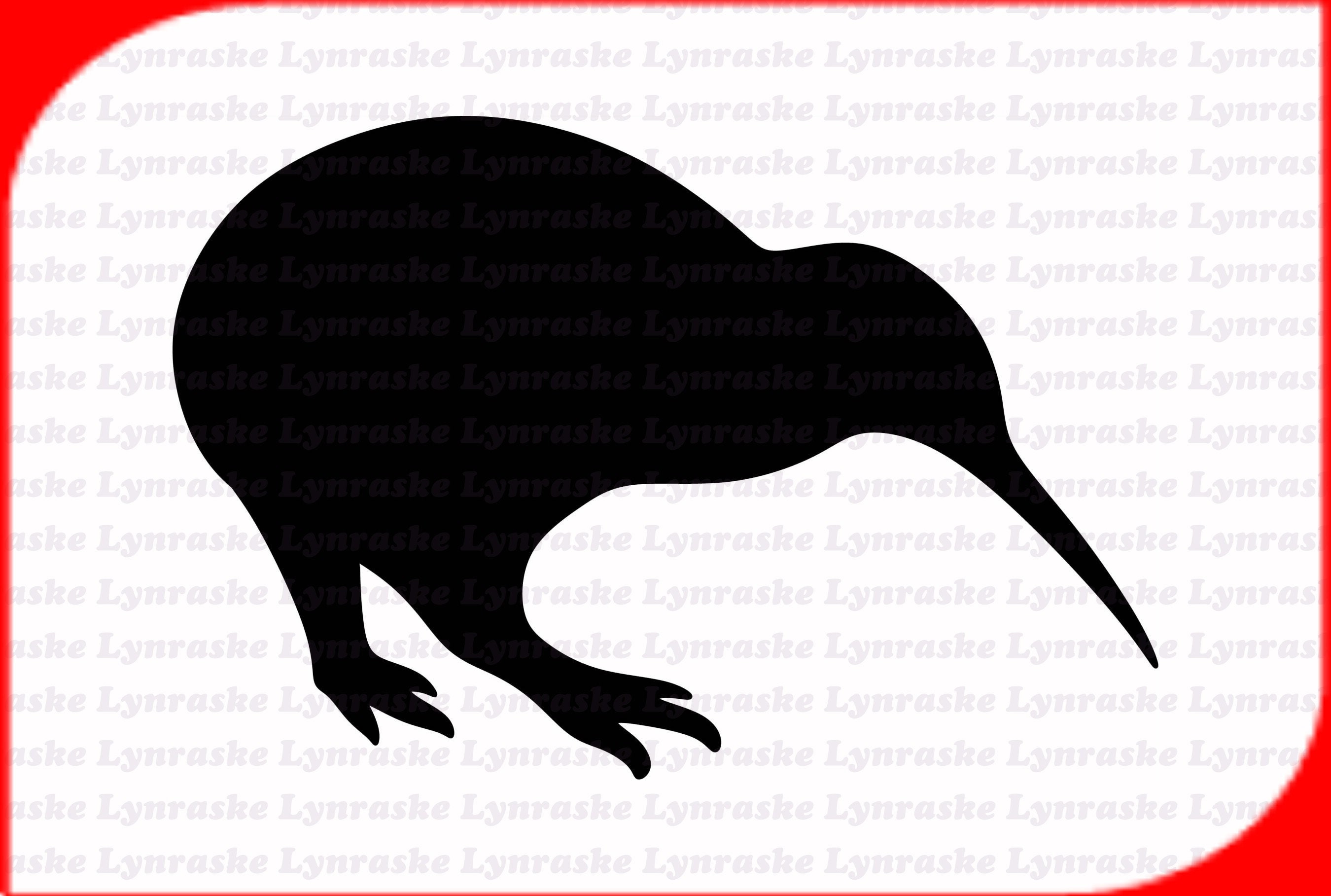 Kiwi Silhouette SVG, Svg, Dxf, Cricut, Silhouette Cut File, Instant ...