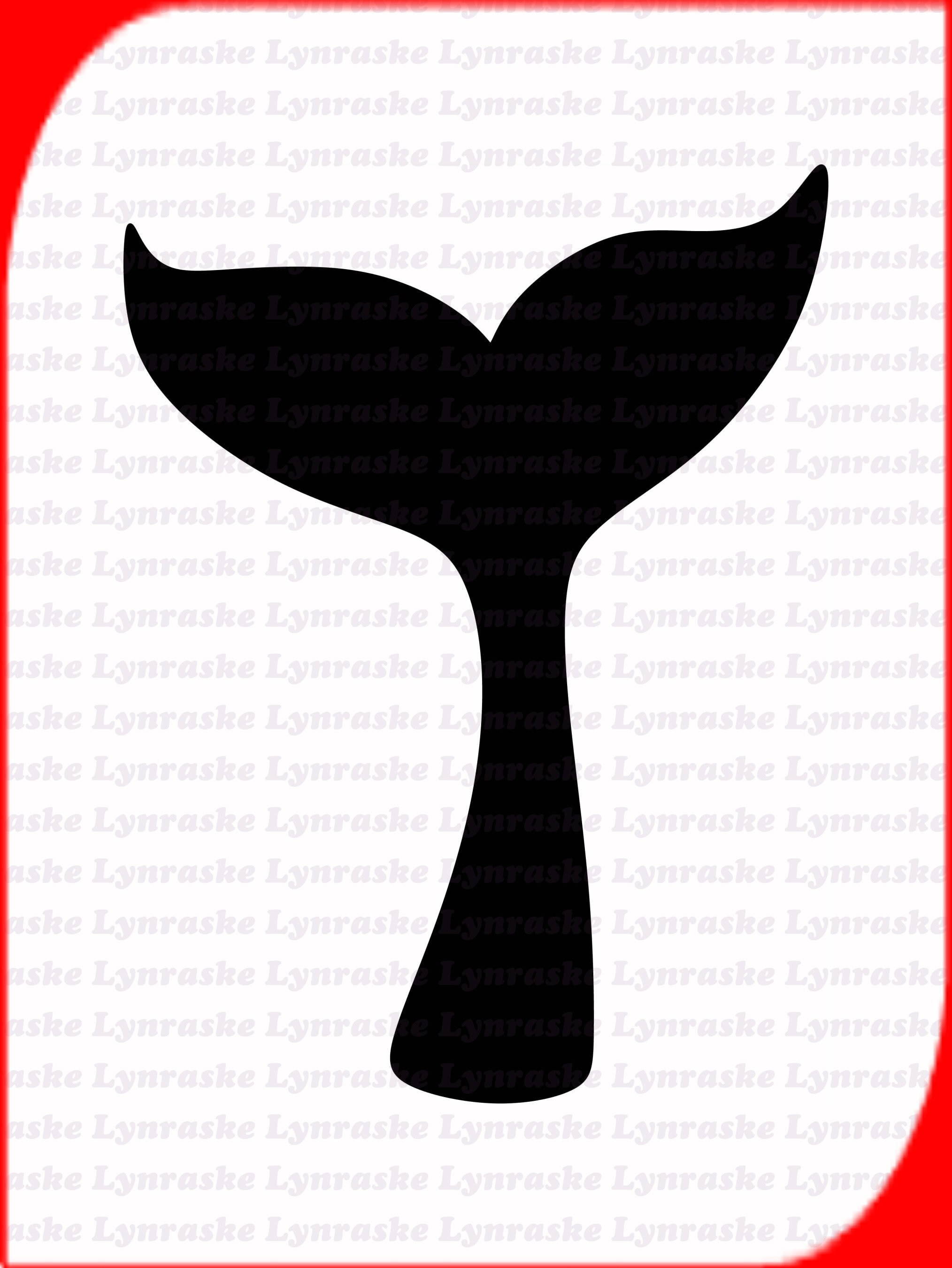 Whale Tail Silhouette SVG Svg Dxf Cricut Silhouette Cut - Etsy Canada