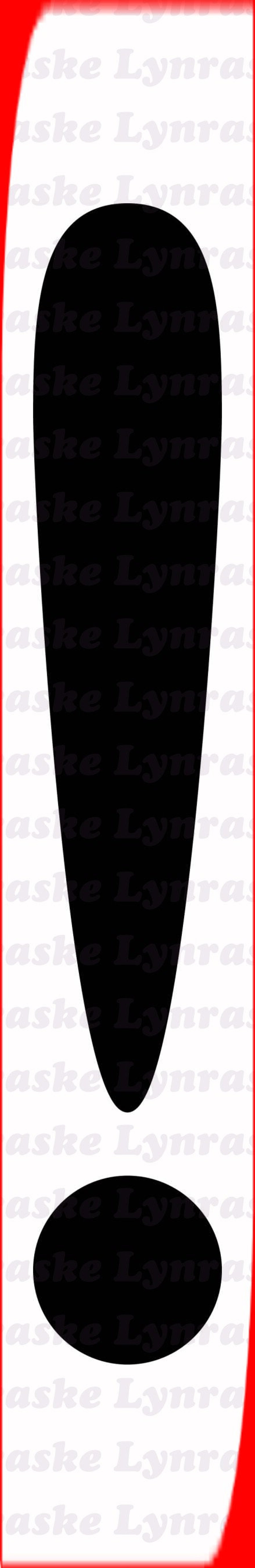 Exclamation Point Silhouette SVG Svg Dxf Cricut Silhouette - Etsy Hong Kong