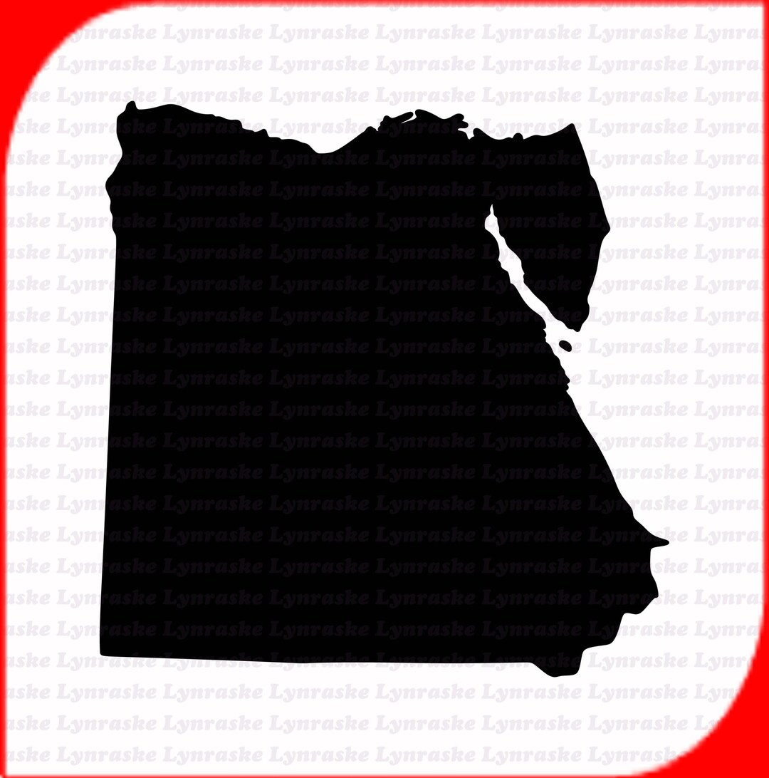Egypt Silhouette SVG, Svg, Dxf, Cricut, Silhouette Cut File, Instant ...