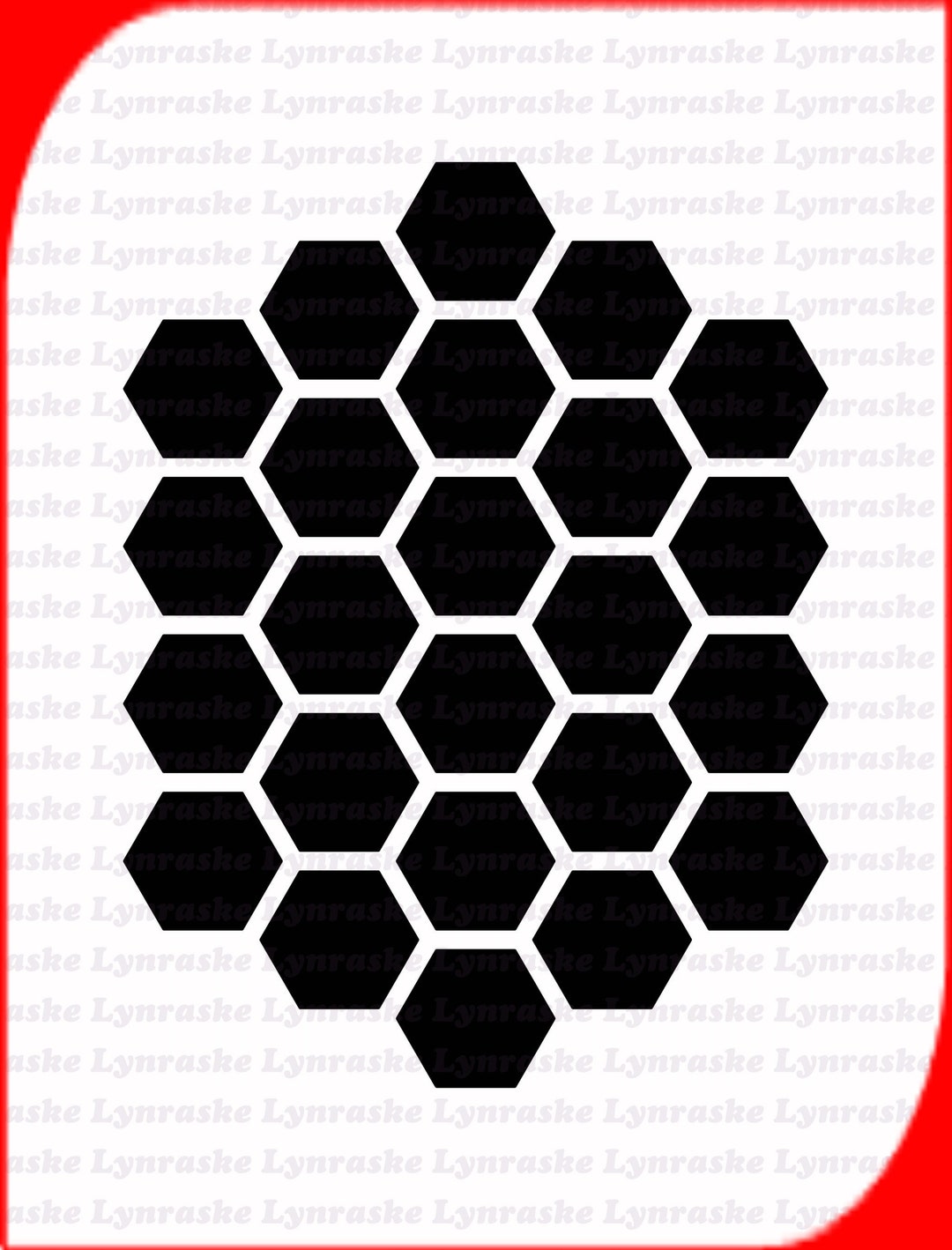 Honeycomb Silhouette SVG, Svg, Dxf, Cricut, Silhouette Cut File ...