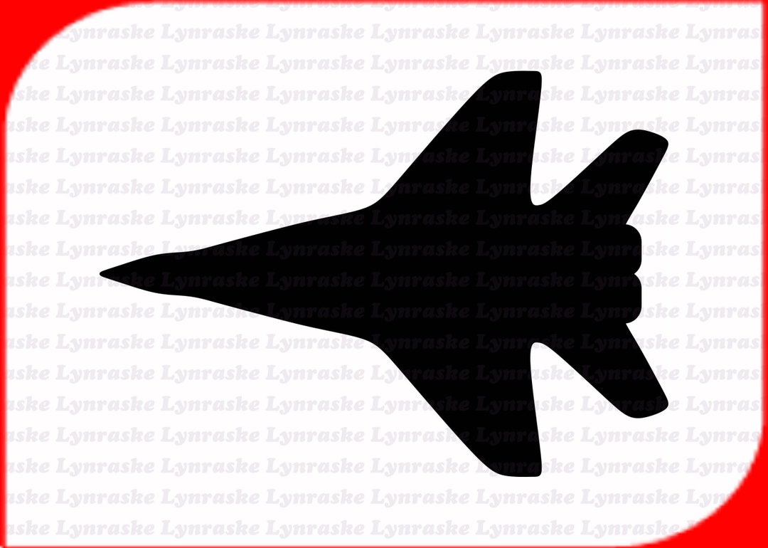 Jet Silhouette SVG, Svg, Dxf, Cricut, Silhouette Cut File, Instant ...