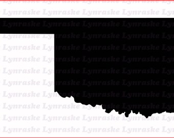 Oklahoma Dxf File | Etsy