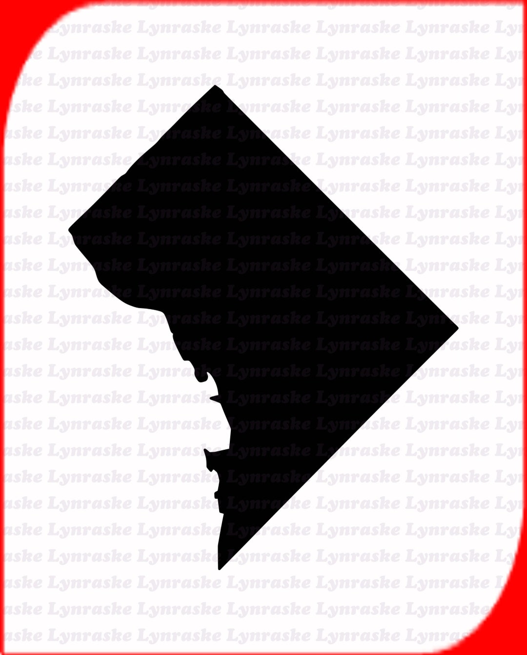 Washington Dc Silhouette SVG, Svg, Dxf, Cricut, Silhouette Cut File ...