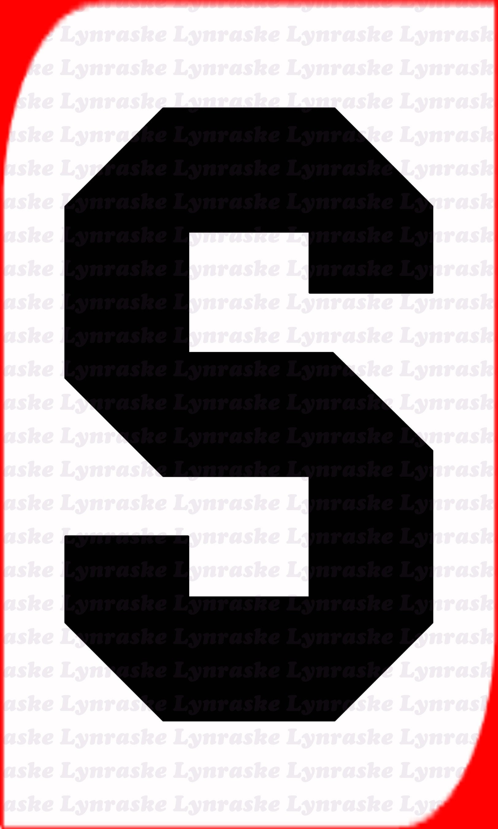 Letter S Silhouette SVG Svg Dxf Cricut Silhouette Cut - Etsy Hong Kong