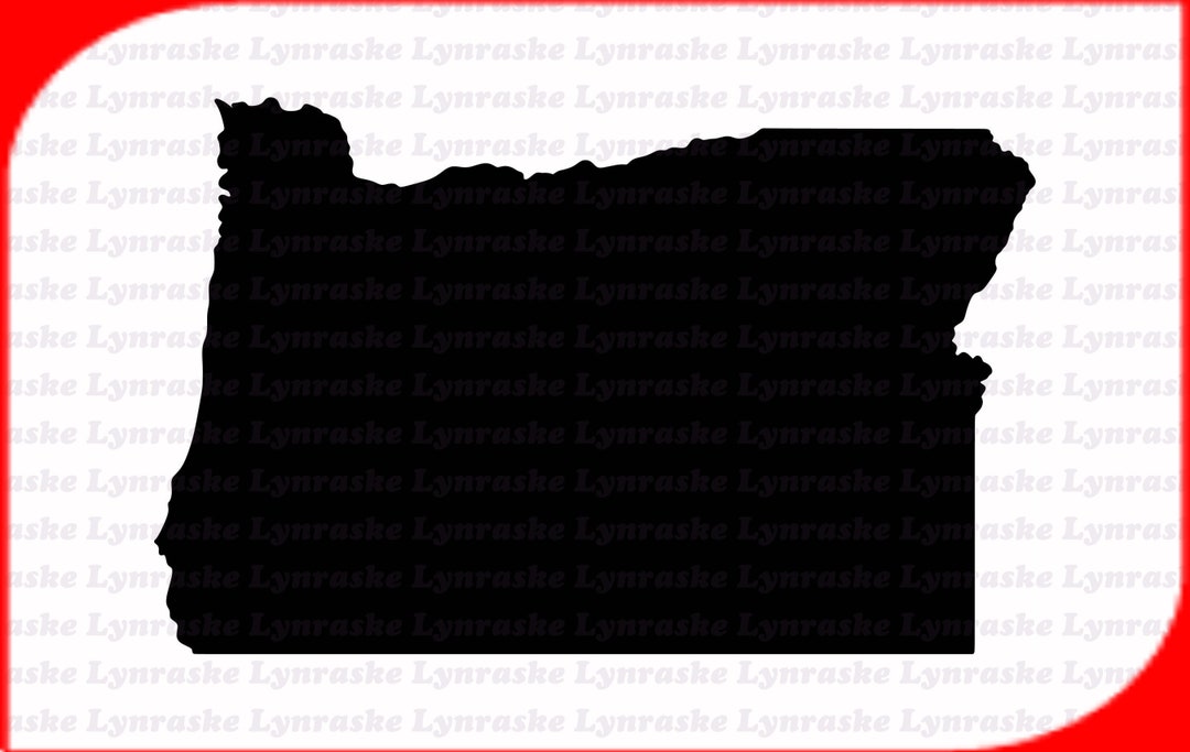 Oregon Silhouette SVG, Svg, Dxf, Cricut, Silhouette Cut File, Instant ...
