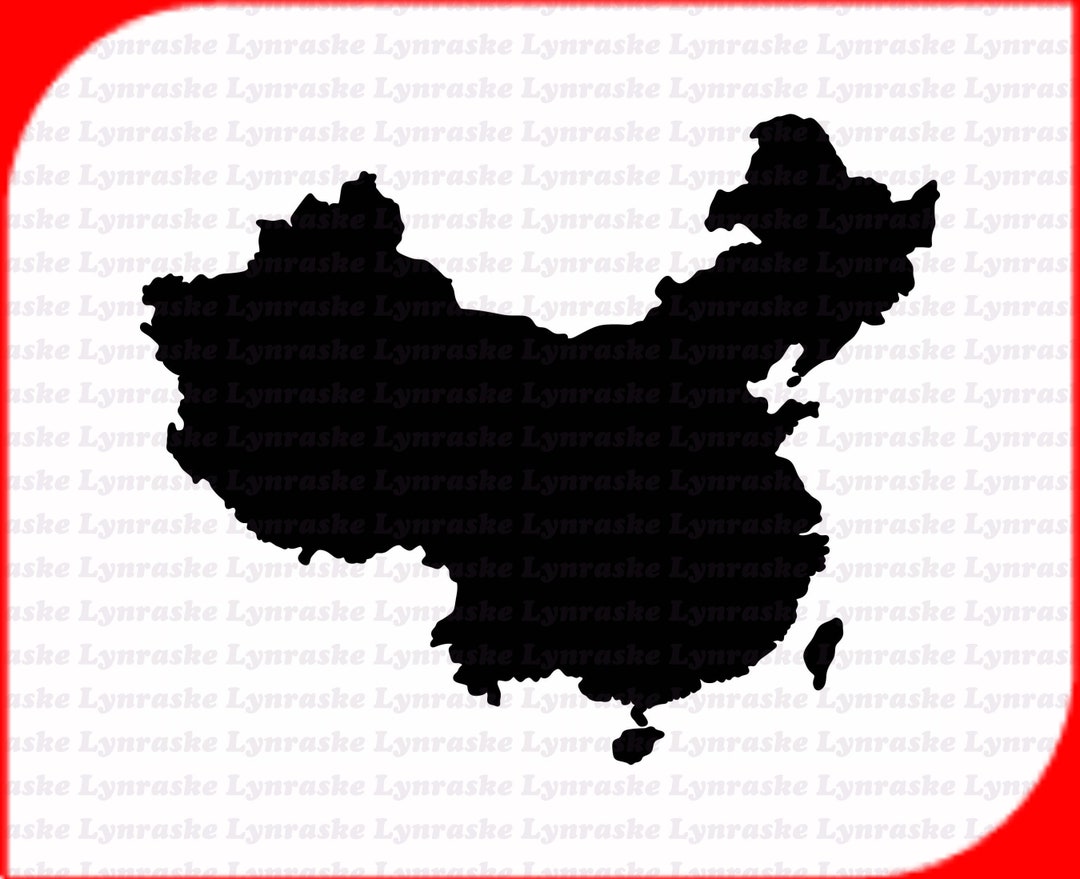 China Silhouette SVG, Svg, Dxf, Cricut, Silhouette Cut File, Instant ...