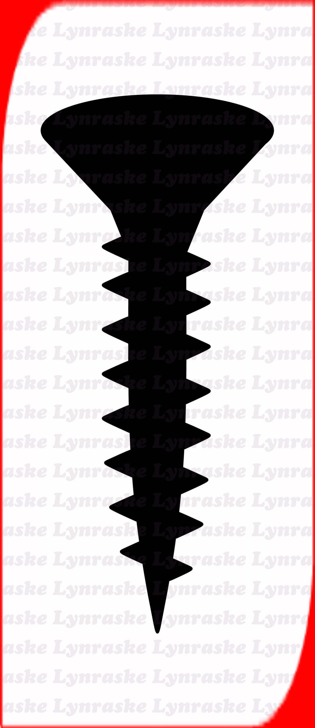 Screw Silhouette SVG, Svg, Dxf, Cricut, Silhouette Cut File, Instant ...