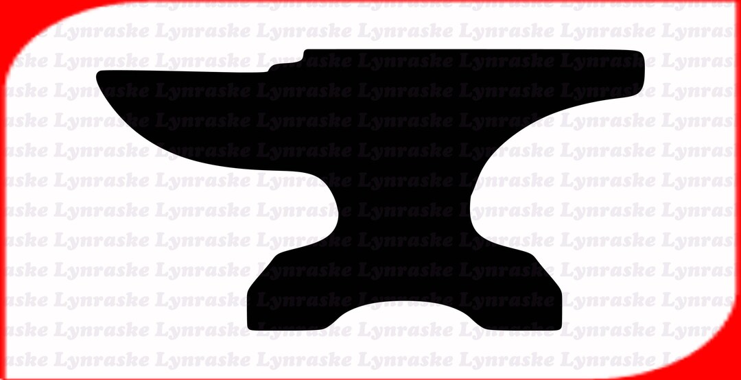 Anvil Silhouette SVG, Svg, Dxf, Cricut, Silhouette Cut File, Instant ...