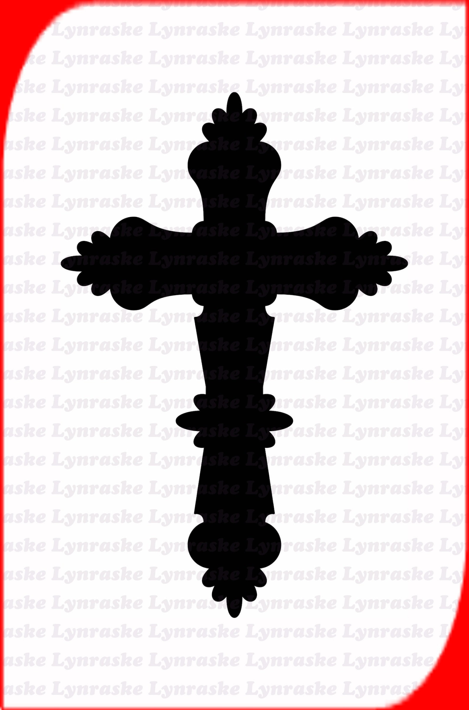Crucifix Silhouette SVG Svg Dxf Cricut Silhouette Cut - Etsy