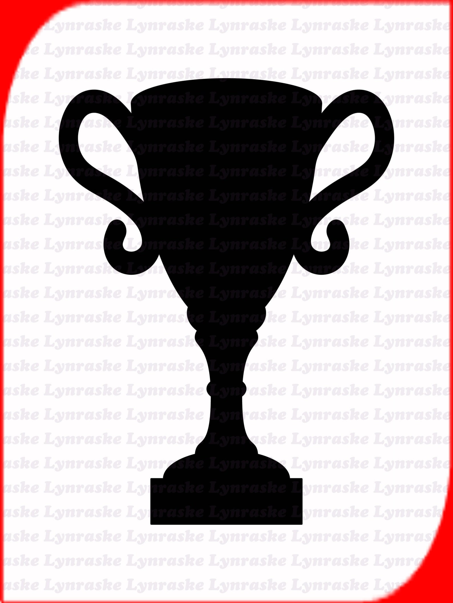 Trophy Silhouette SVG Svg Dxf Cricut Silhouette Cut File - Etsy