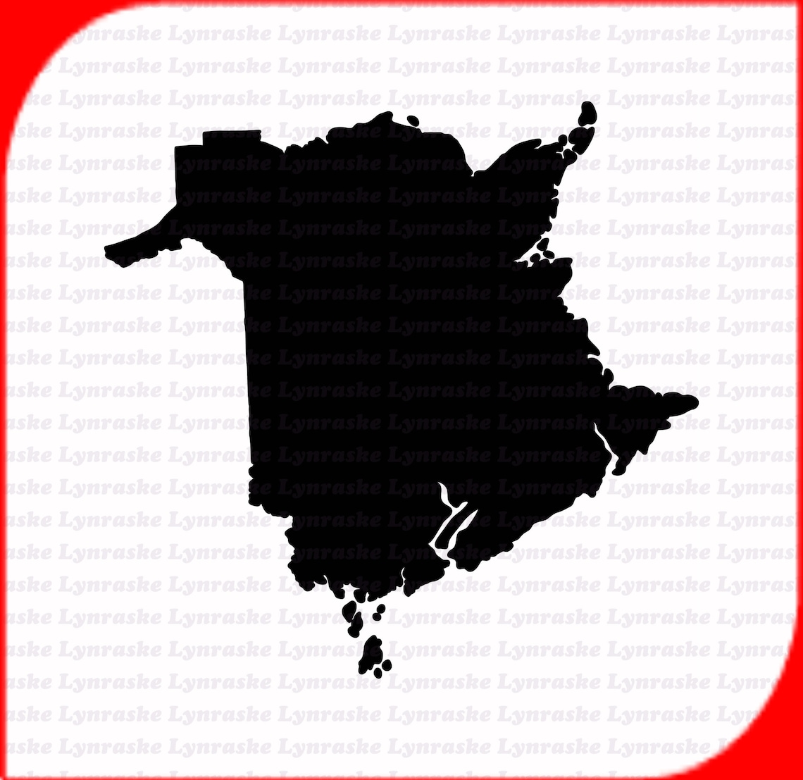 New Brunswick Silhouette SVG Svg Dxf Cricut Silhouette Cut - Etsy Australia