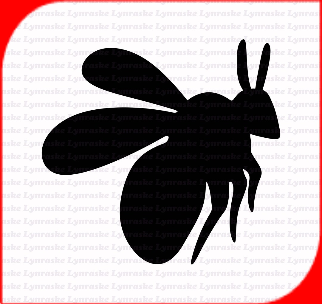 Bumble Bee Silhouette SVG, Svg, Dxf, Cricut, Silhouette Cut File ...