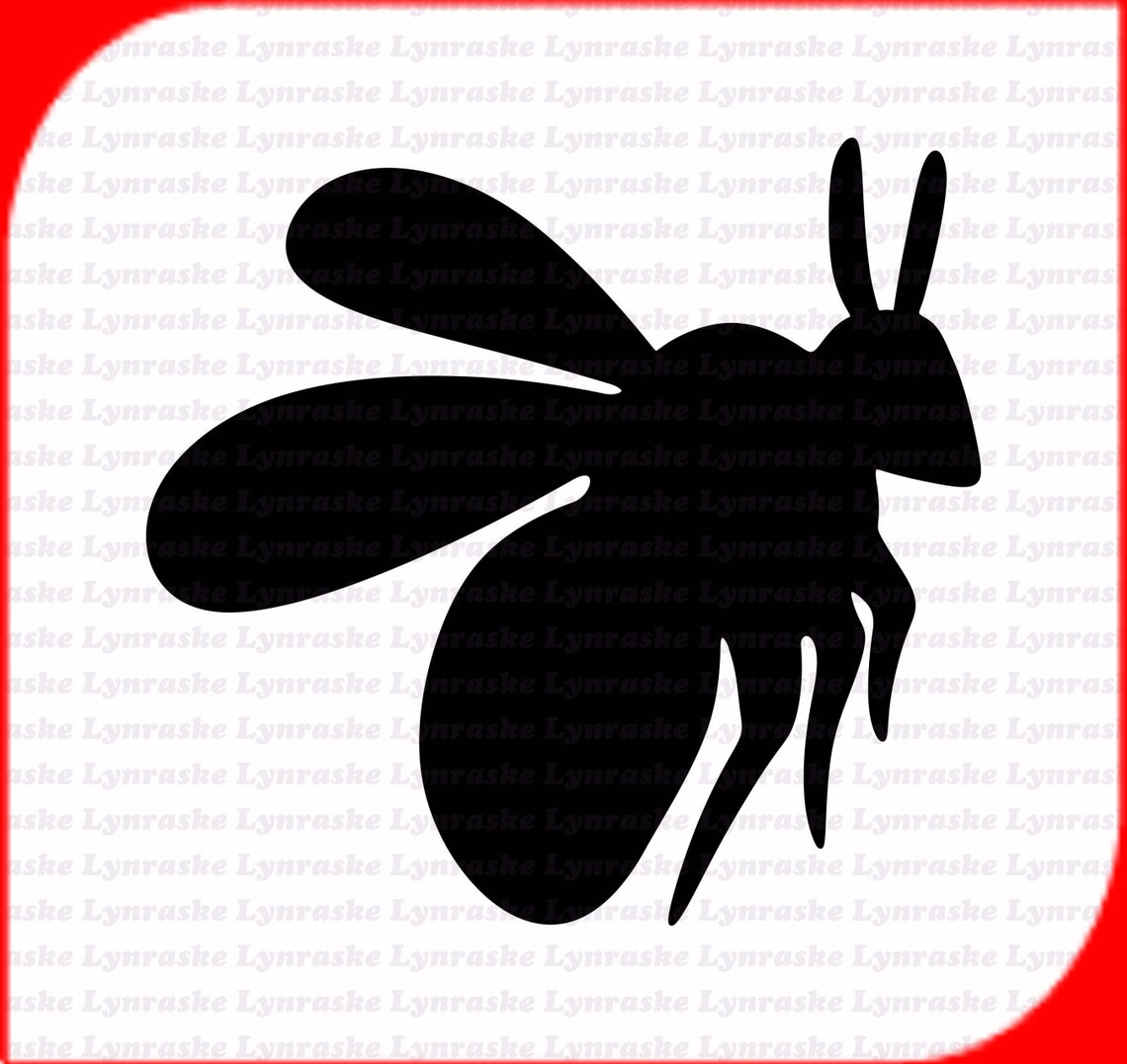 Bumble Bee Silhouette SVG Svg Dxf Cricut Silhouette Cut - Etsy