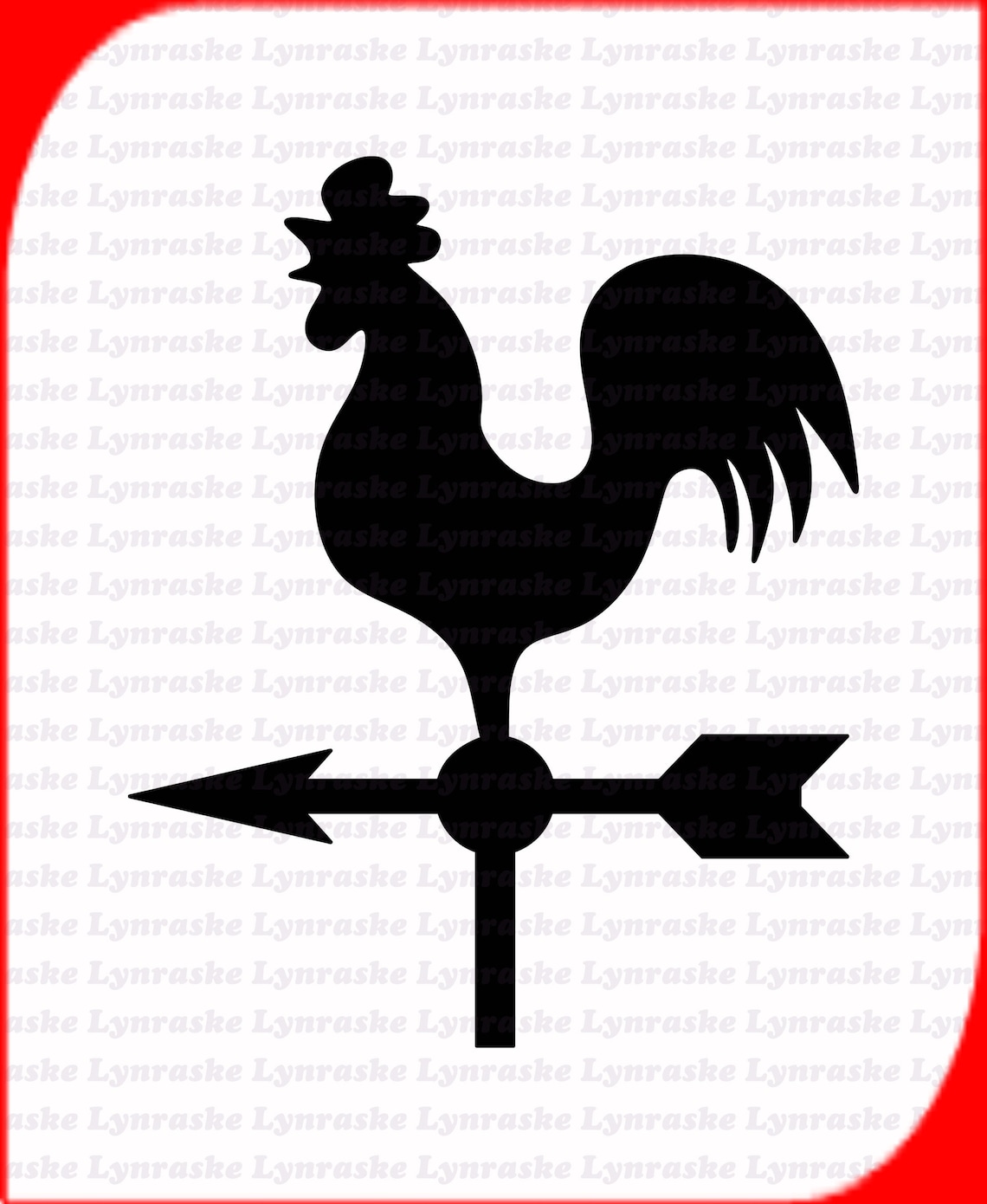 Weather Vane Silhouette SVG Svg Dxf Cricut Silhouette Cut - Etsy